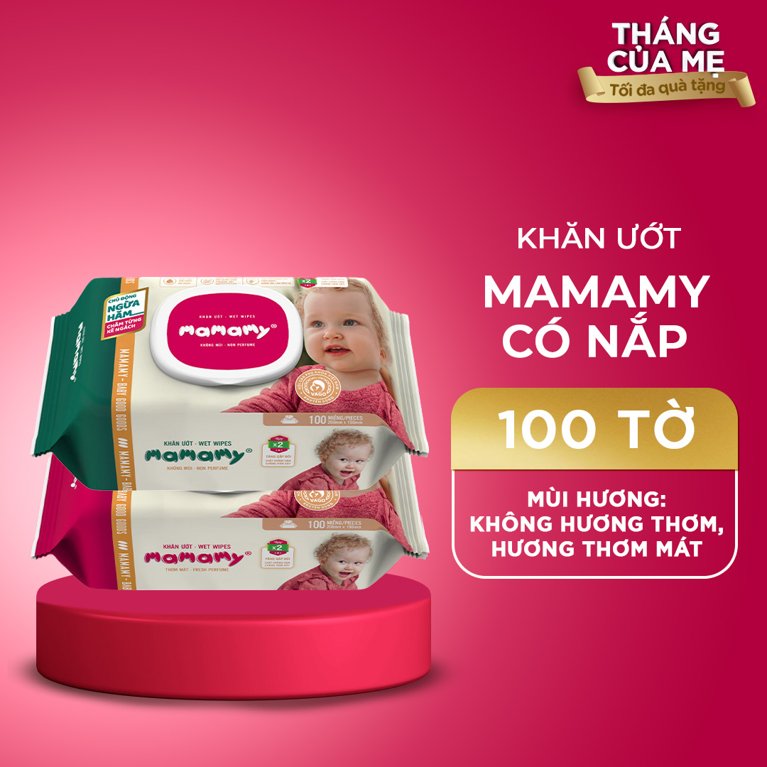 Khăn ướt Mamamy 100 tờ - Mamamy
